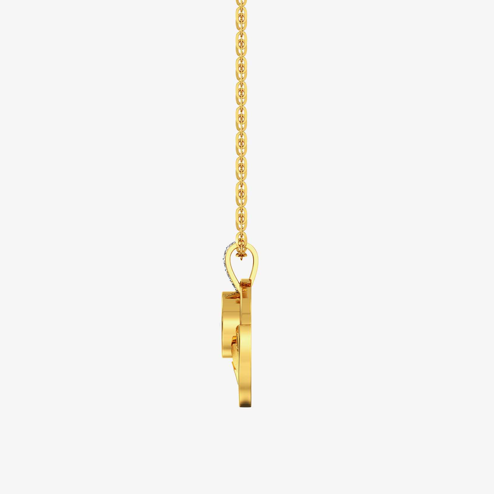 Modernistic Eternal gold Necklace