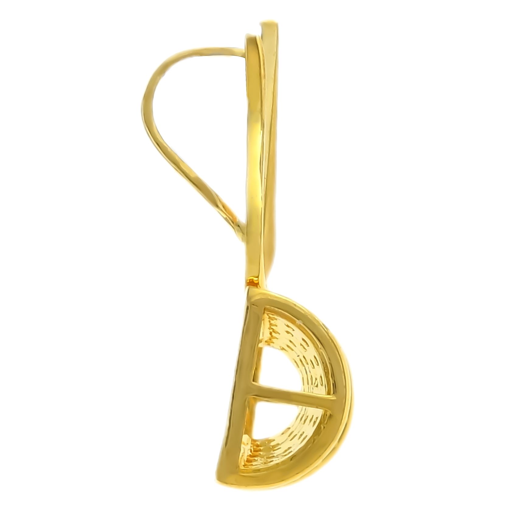 Mighty Trishul Gold Pendant